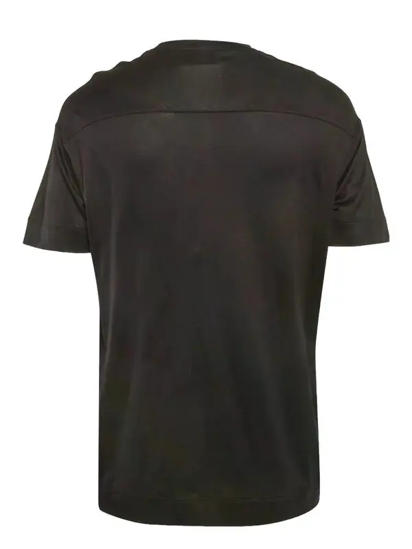 Emporio Armani Logo-print T-shirt - Black