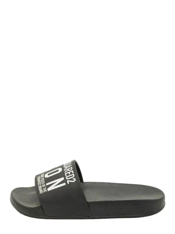 Dsquared2 Icon Logo Print Slides - Black