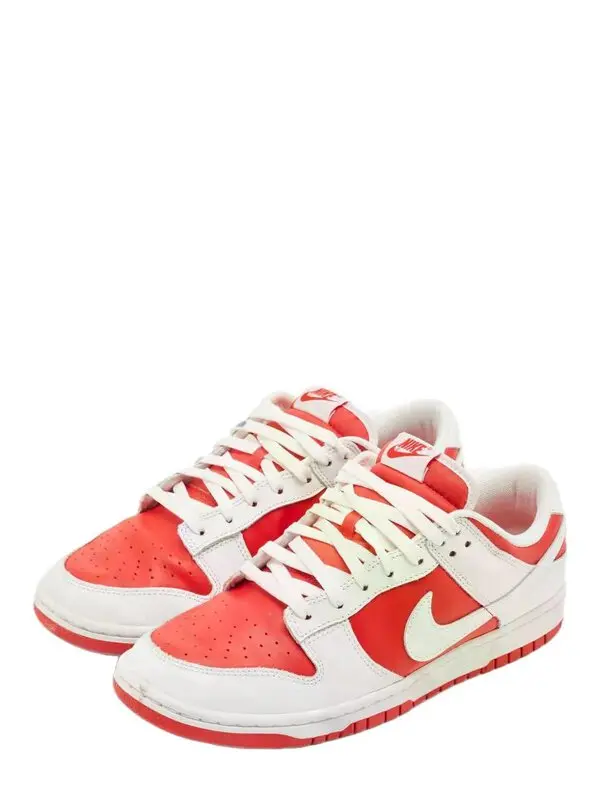 Nike Dunk Leather Sneakers - Red
