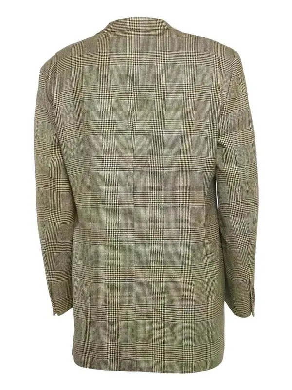 Giorgio Armani Houndstooth-pattern Blazer - Neutrals