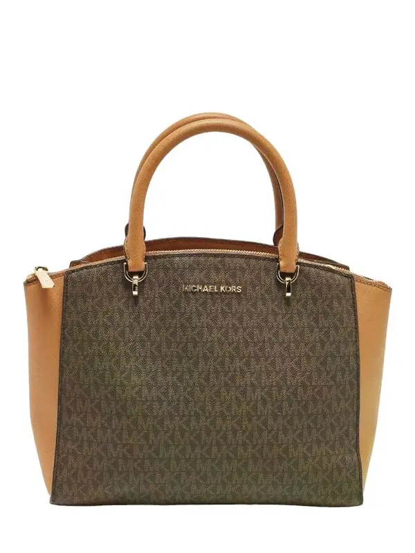 Michael Kors Ellis Monogram Tote Bag - Brown