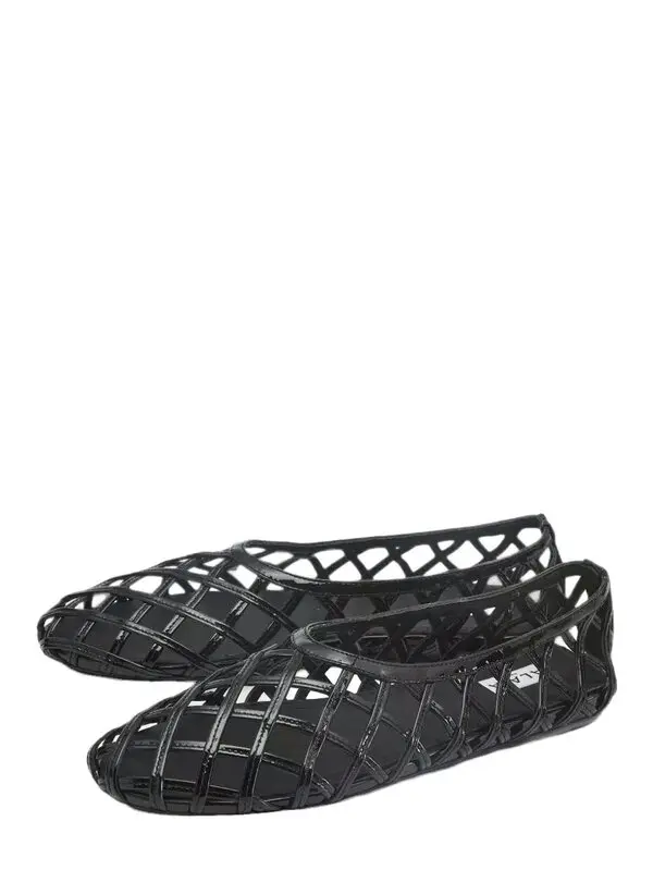 Alaïa Cage Ballet Flats - Black