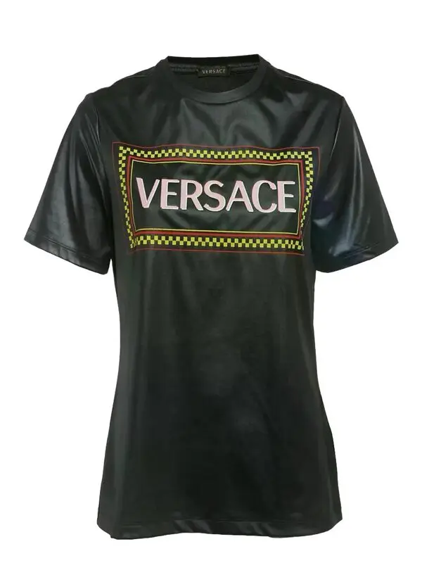 Versace Graphic Logo T-shirt - Black
