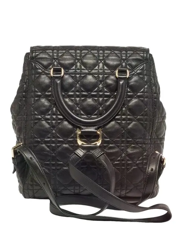 Dior Stardust Cannage Backpack - Black