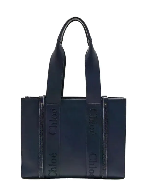 Chloé Medium Woody Tote Bag - Blue