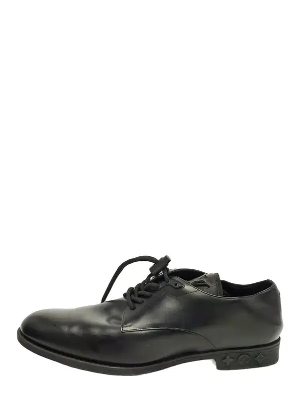 LOUIS VUITTON Oxford Shoes With Monogram Detail - Black