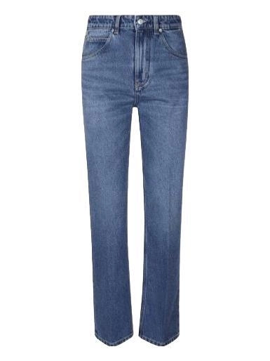 Victoria Beckham Logo Patch Jeans - No
