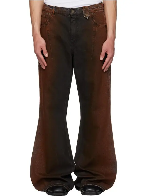 EGONLAB Wide-leg Jeans - Black