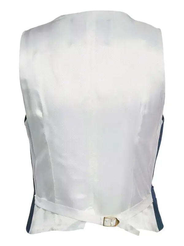 Dolce & Gabbana Fitted Vest - Blue