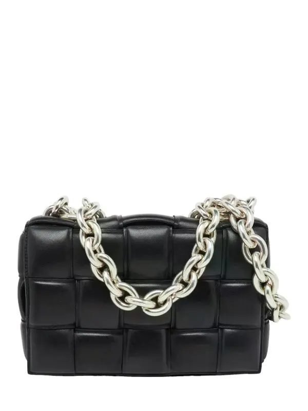 Bottega Veneta Cassette Padded Shoulder Bag - Black