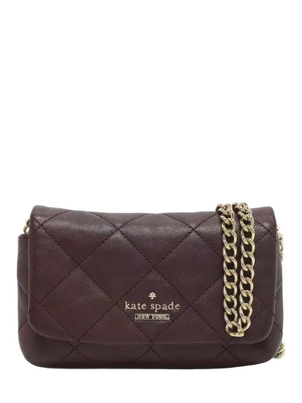 Kate Spade New York Quilted Leather Crossbody Bag - Red