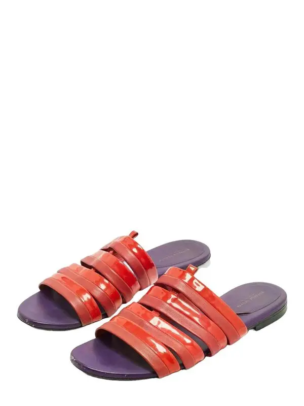 Bottega Veneta Open-toe Strappy Sandals - Red