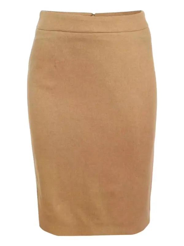 Loro Piana Fitted Pencil Mini Skirt - Neutrals