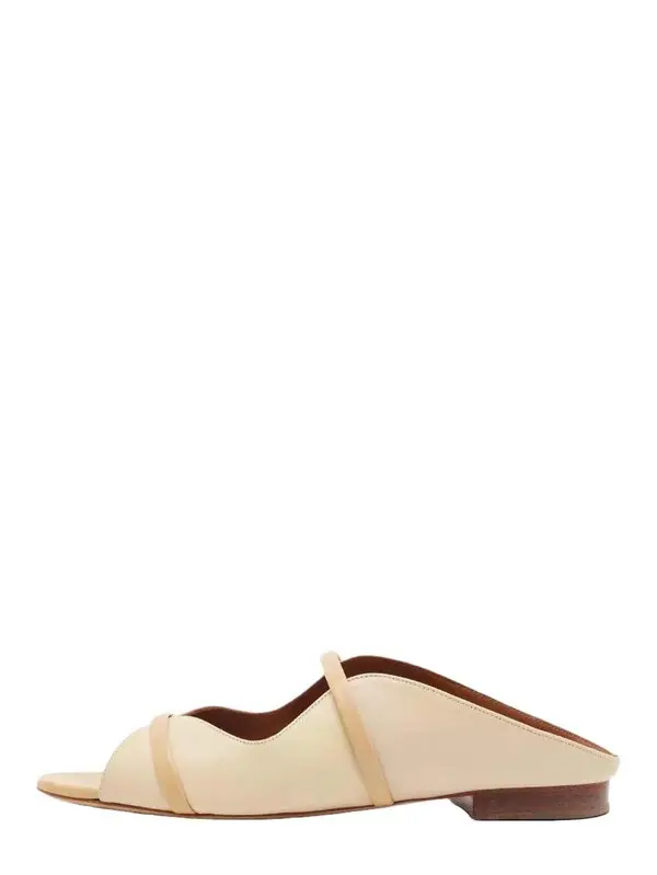 MALONE SOULIERS Norah Strap Mules - Neutrals
