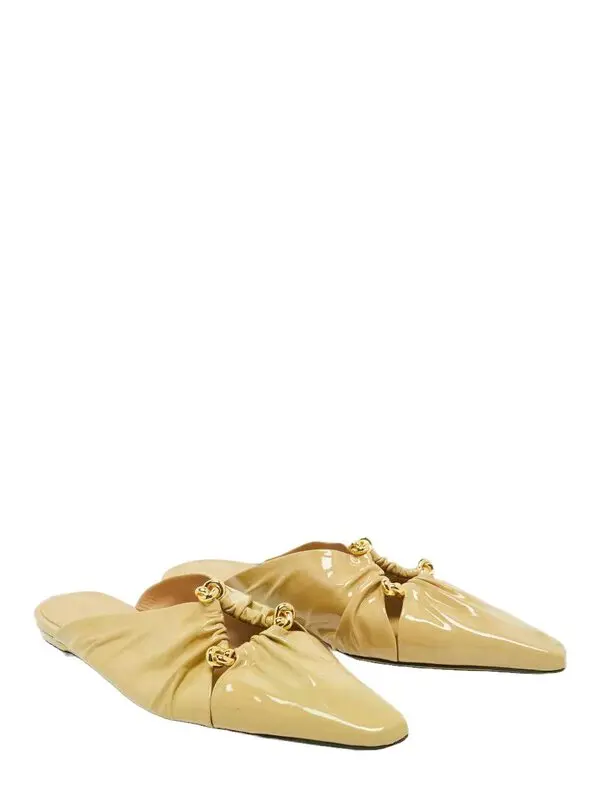 Bottega Veneta Leather Mules - Neutrals