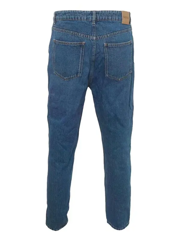 BOSS Button-detail Jeans - Blue