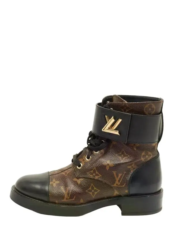 LOUIS VUITTON Monogram Ranger Ankle Boots - Brown
