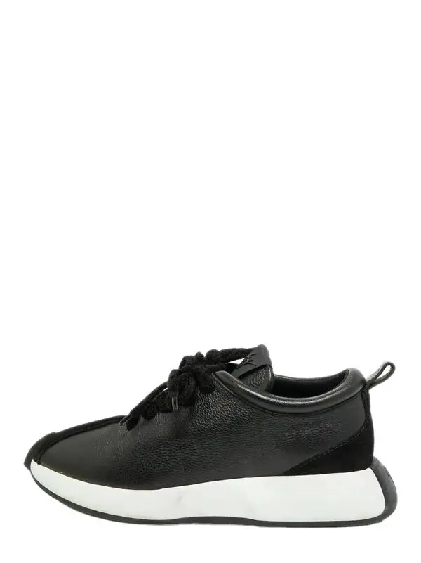 GIUSEPPE ZANOTTI Ferox Panelled Sneakers - Black