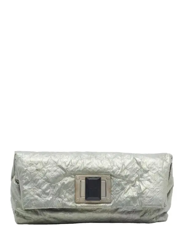 LOUIS VUITTON Monogram Altair Limelight Clutch Bag - Silver