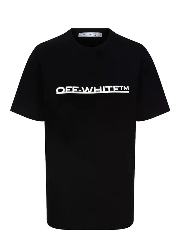 Off-White Underlined Logo T-shirt - Black