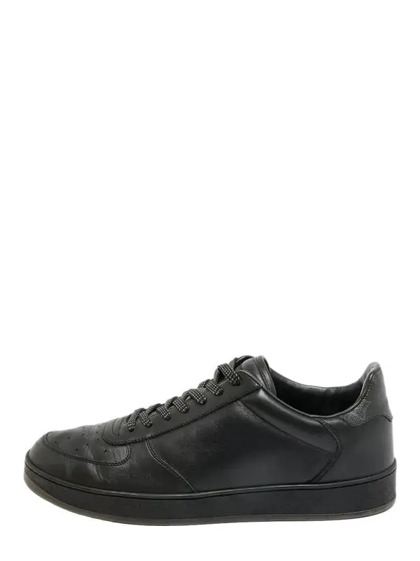 LOUIS VUITTON Rivoli Leather Low Top Sneakers - Black