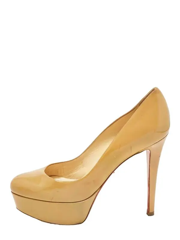 CHRISTIAN LOUBOUTIN Bianca Platform Pumps - Neutrals