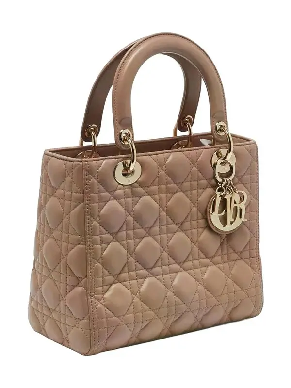 Dior Medium Lady Tote Bag - Neutrals