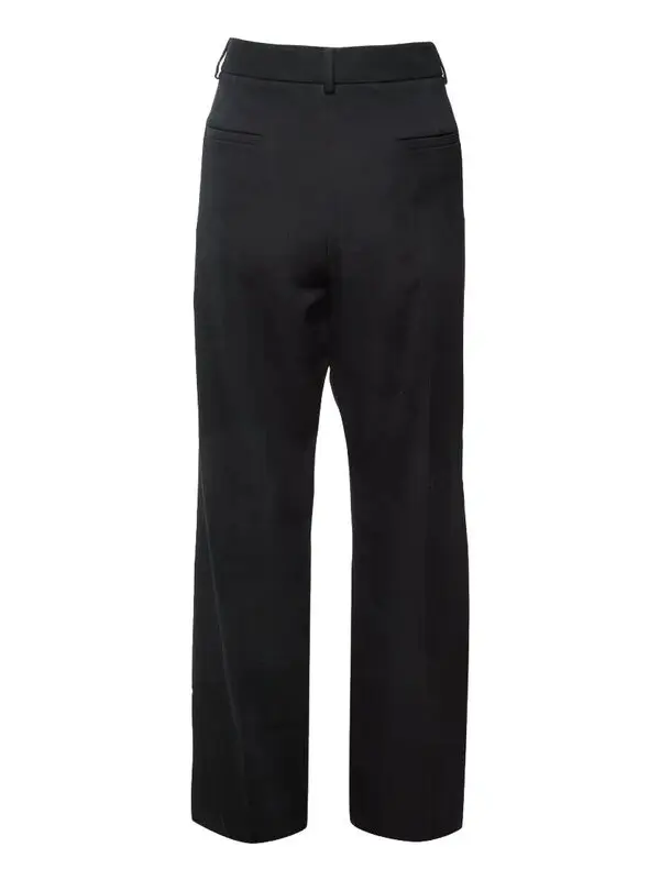 Valentino Garavani Tailored Wool Trousers - Black