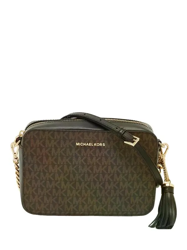 Michael Kors Jet Set Tassel Shoulder Bag - Brown