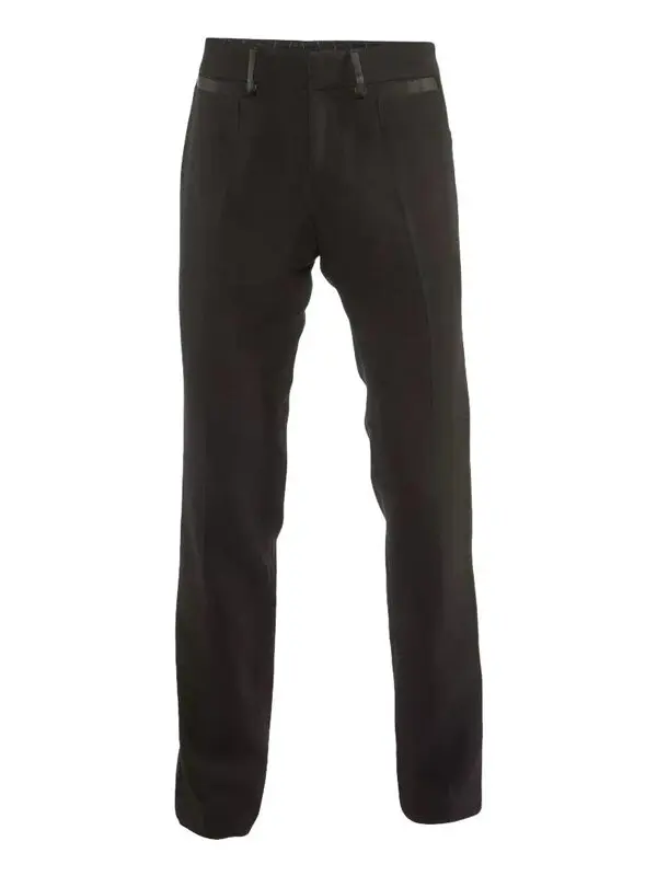 D&G PREOWNED D&g Tailored Wool Trousers - Black