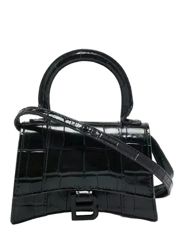 Balenciaga Mini Hourglass Bag - Black