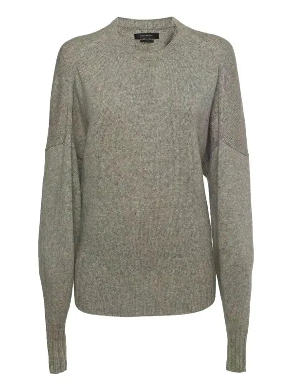Isabel Marant Étoile Knitted Crew-neck Sweater - Grey