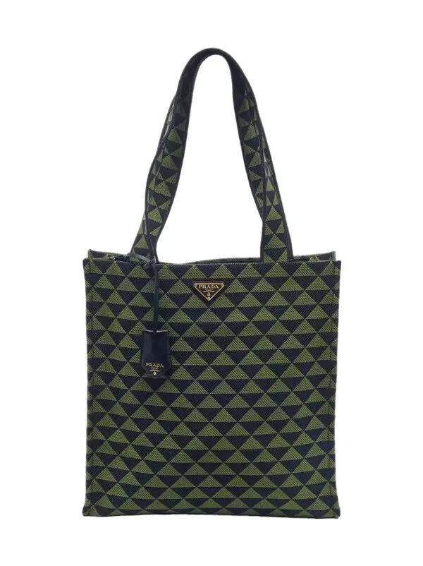 Prada Symbole Tote Bag - Green