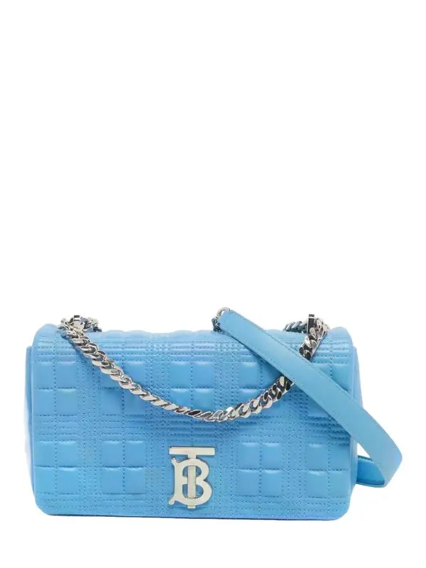 Burberry Small Lola Quilted Shoulder Bag - Blue