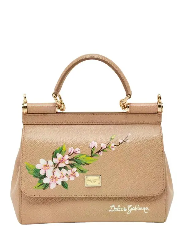 Dolce & Gabbana Miss Sicily Two-way Handbag - Neutrals