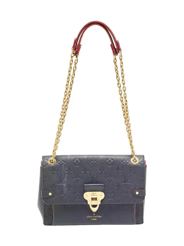 LOUIS VUITTON Vavin Monogram Empreinte Shoulder Bag - Blue