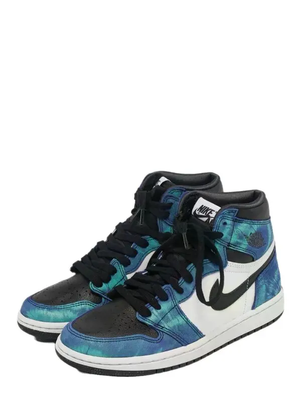 JORDAN Air 1 Retro "tie-dye" High-top Sneakers - Blue