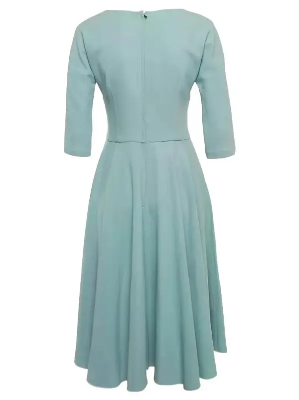 Dolce & Gabbana Crepe Midi Dress - Blue