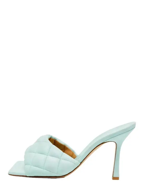 Bottega Veneta Lido Intrecciato Sandals - Blue