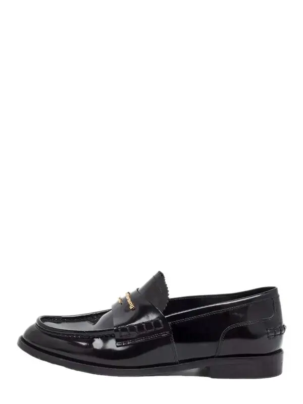 Alexander Wang Carter Patent Loafers - Black