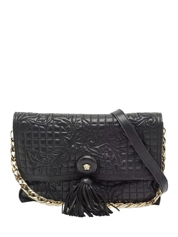 Versace Medusa Shoulder Bag - Black