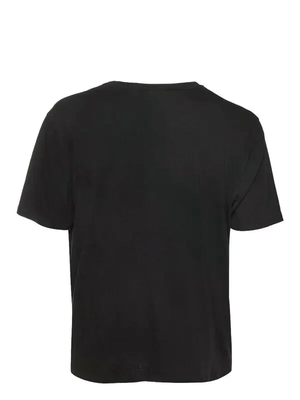 Gucci Logo-print Distressed T-shirt - Black