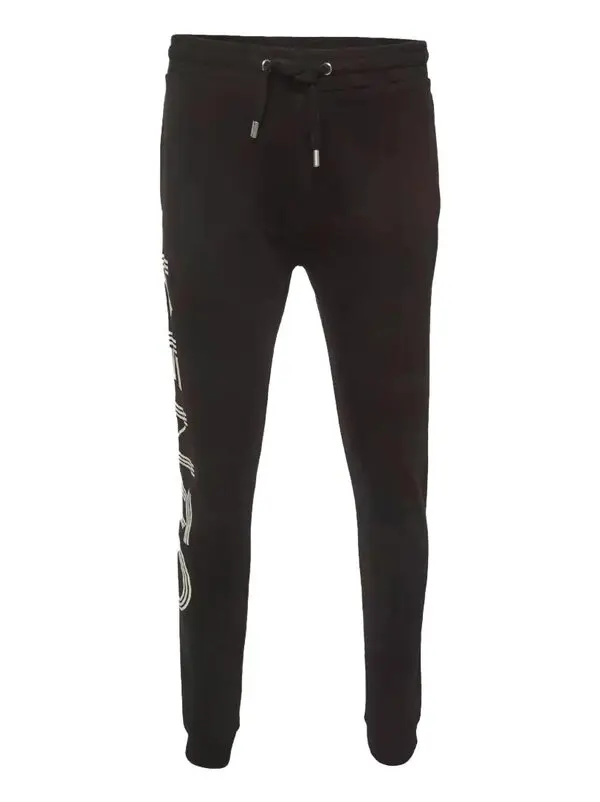 Kenzo Drawstring Printed Track Pants - Black