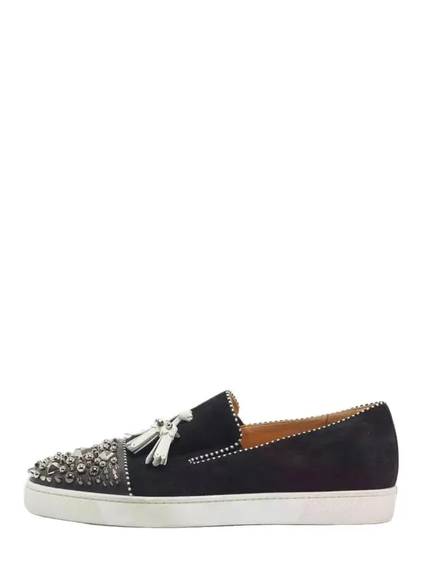 CHRISTIAN LOUBOUTIN Sicilian Tassel Sneakers - Blue