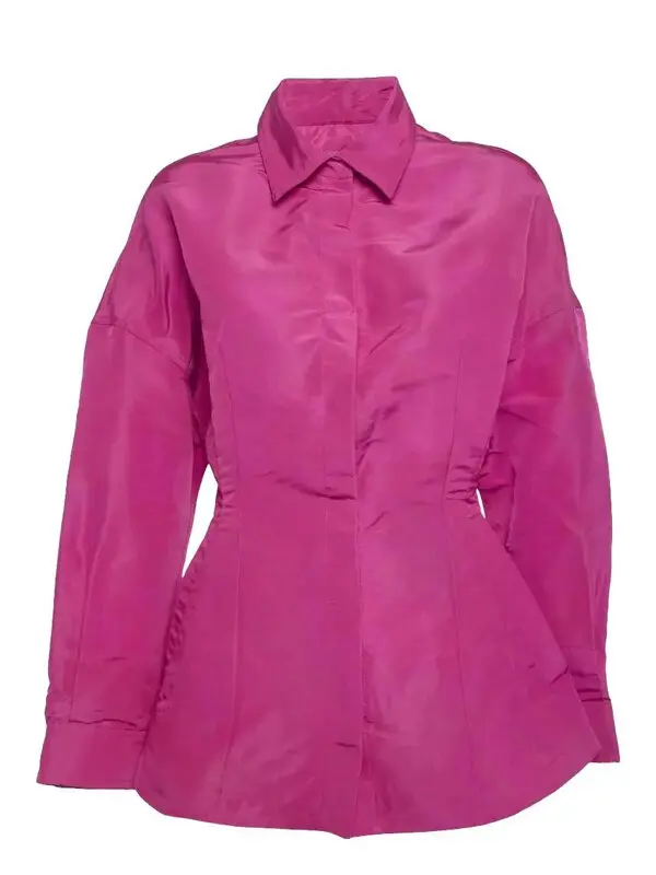 Valentino Garavani Fitted Long-sleeve Shirt - Pink