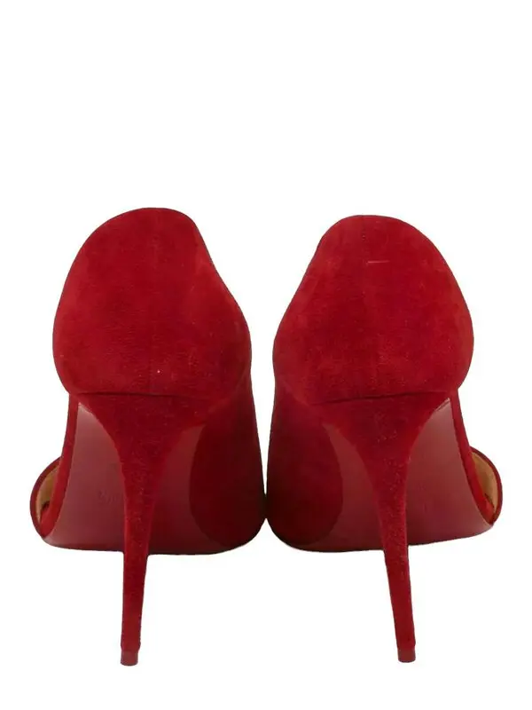 CHRISTIAN LOUBOUTIN Phoebe Cut-out Detail Pumps - Red