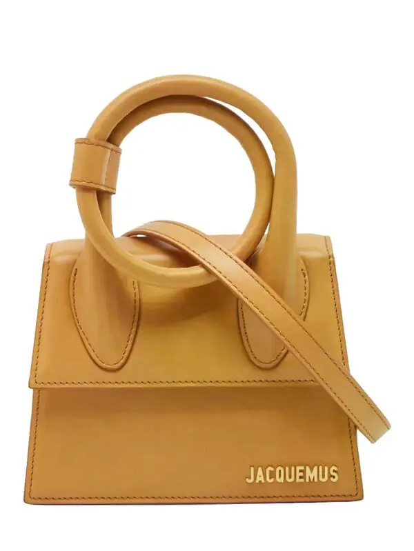 Jacquemus Le Chiquito Noeud Top Handle Bag - Neutrals