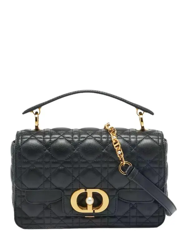 Dior Small Jolie Cannage Tote Bag - Black