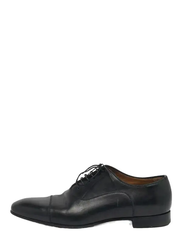 CHRISTIAN LOUBOUTIN Grego Leather Oxford Shoes - Black