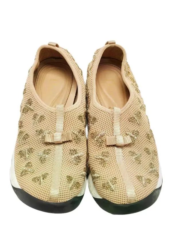 Dior Fusion Bee Embellished Sneakers - Neutrals